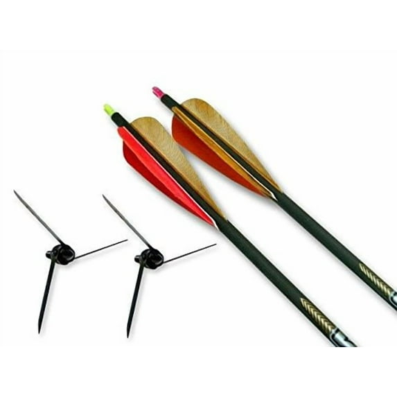 Magnus Bullhead kit/2-100 grain/2- .300 arrows - Walmart.com