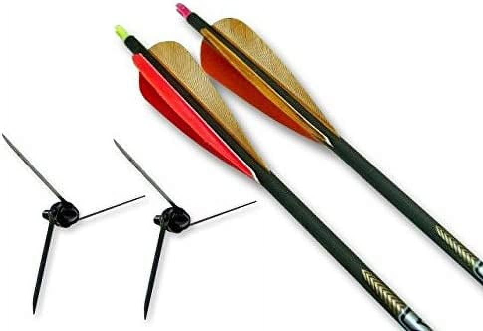 Magnus Bullhead kit/2-100 grain/2- .300 arrows - Walmart.com