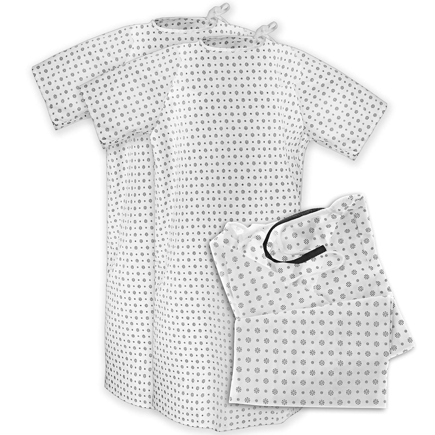 Magnus Care Patient Hospital Gown for Men and Women with Back Tie, 2XL ...