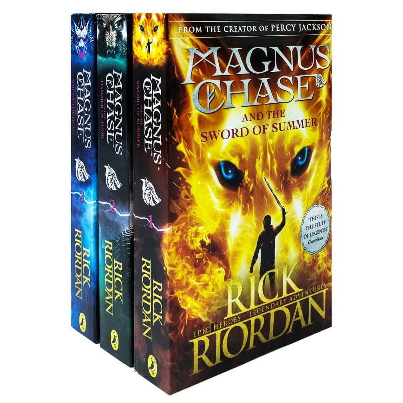 Rick Riordan's Magnus Chase and the Gods of Asgard - 3 Book Box Set ...