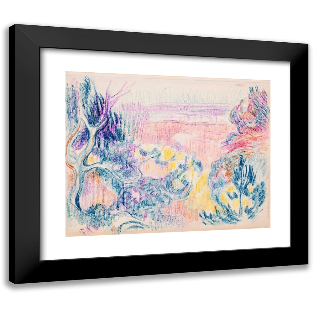 Magnus Enckell 14x12 Black Modern Framed Museum Art Print Titled ...