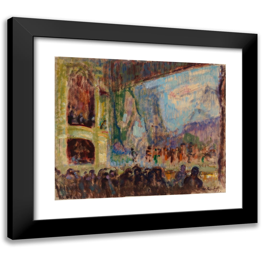 Magnus Enckell 17x15 Black Modern Framed Museum Art Print Titled ...