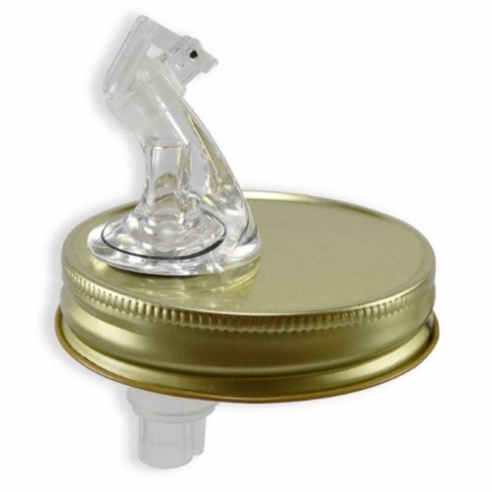 Magnuson Mason Jar Pouring Spout, Regular Size, Flip-Top, Drip-Free ...