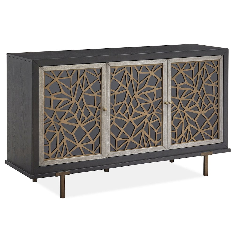 Magnussen D5013 Ryker Wood Dining Server in Black - Walmart.com