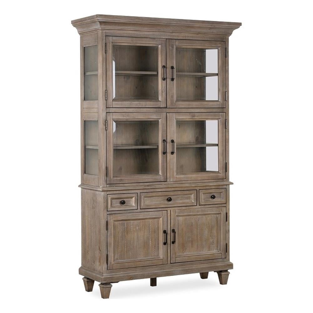 Magnussen Home Lancaster Dovetail Grey Dining Cabinet - Walmart.com
