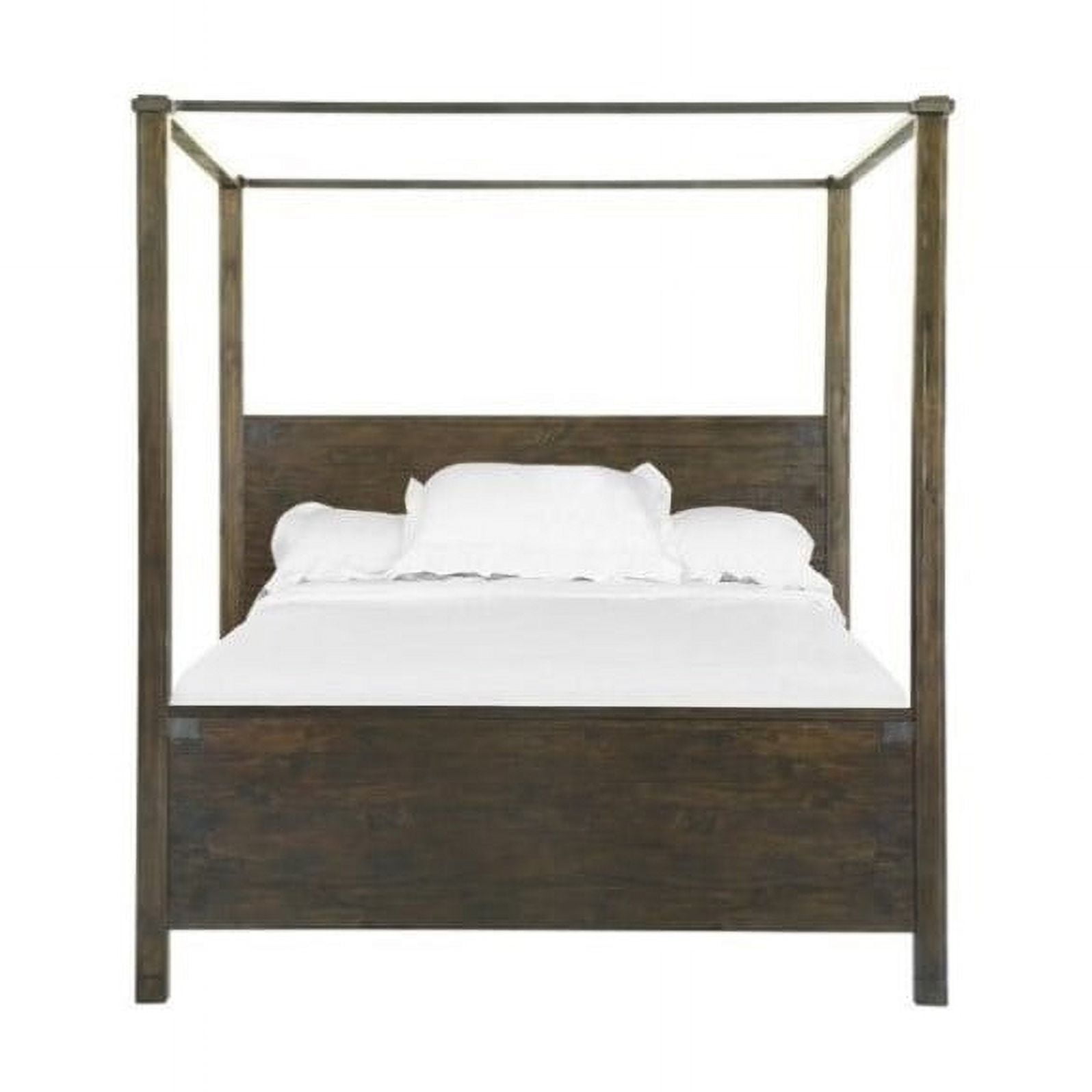 Magnussen Pine Hill King Poster Bed in Rustic Pine - Walmart.com