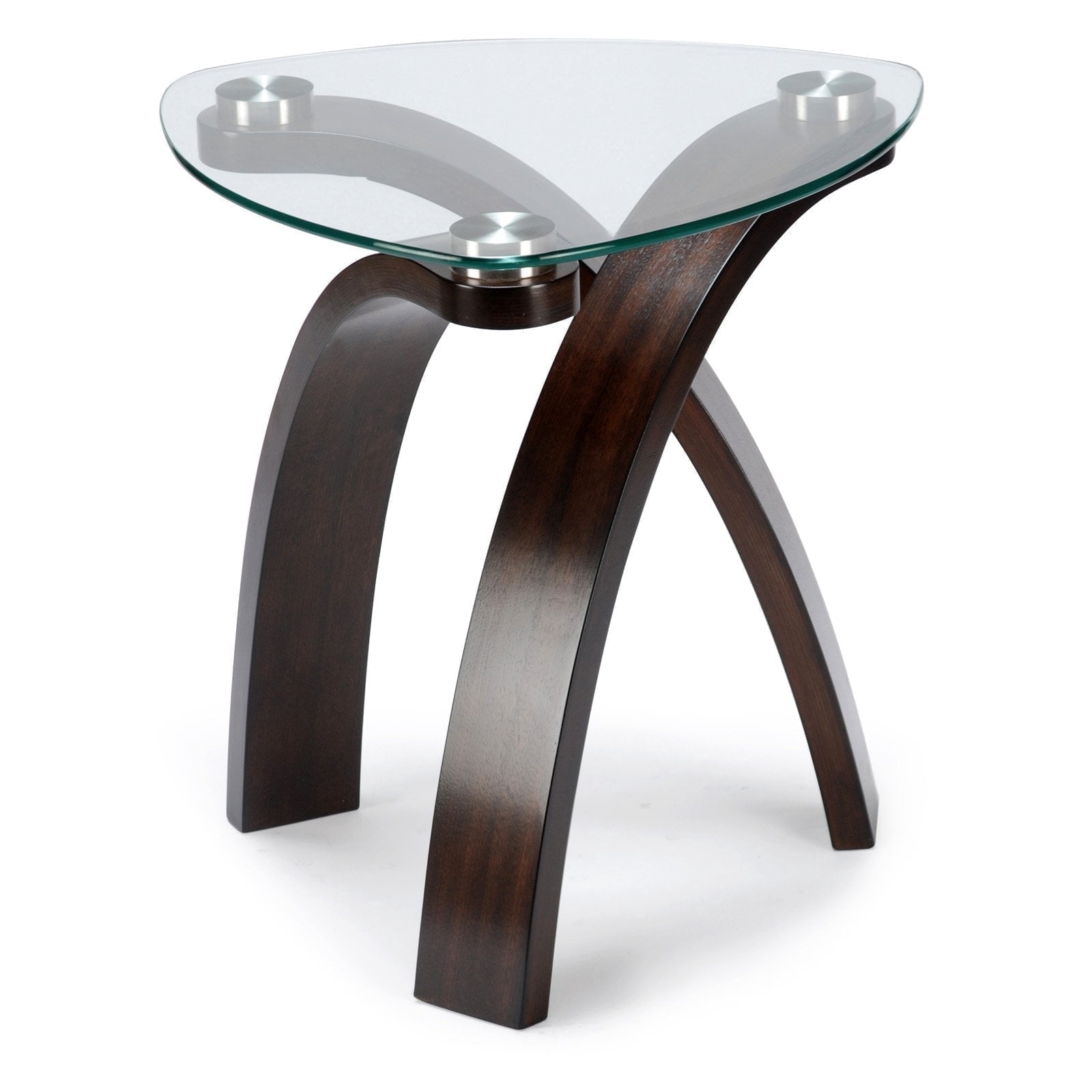 Magnussen Element Oval End Table, Contemporary Style, Solid Walnut ...