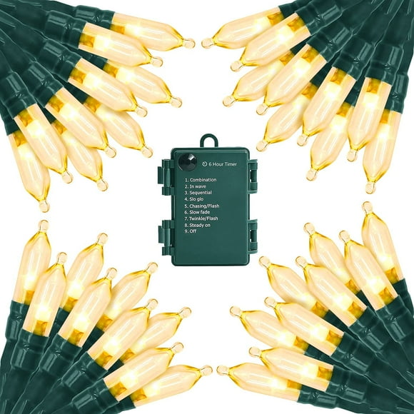Mini Led String Lights Timer