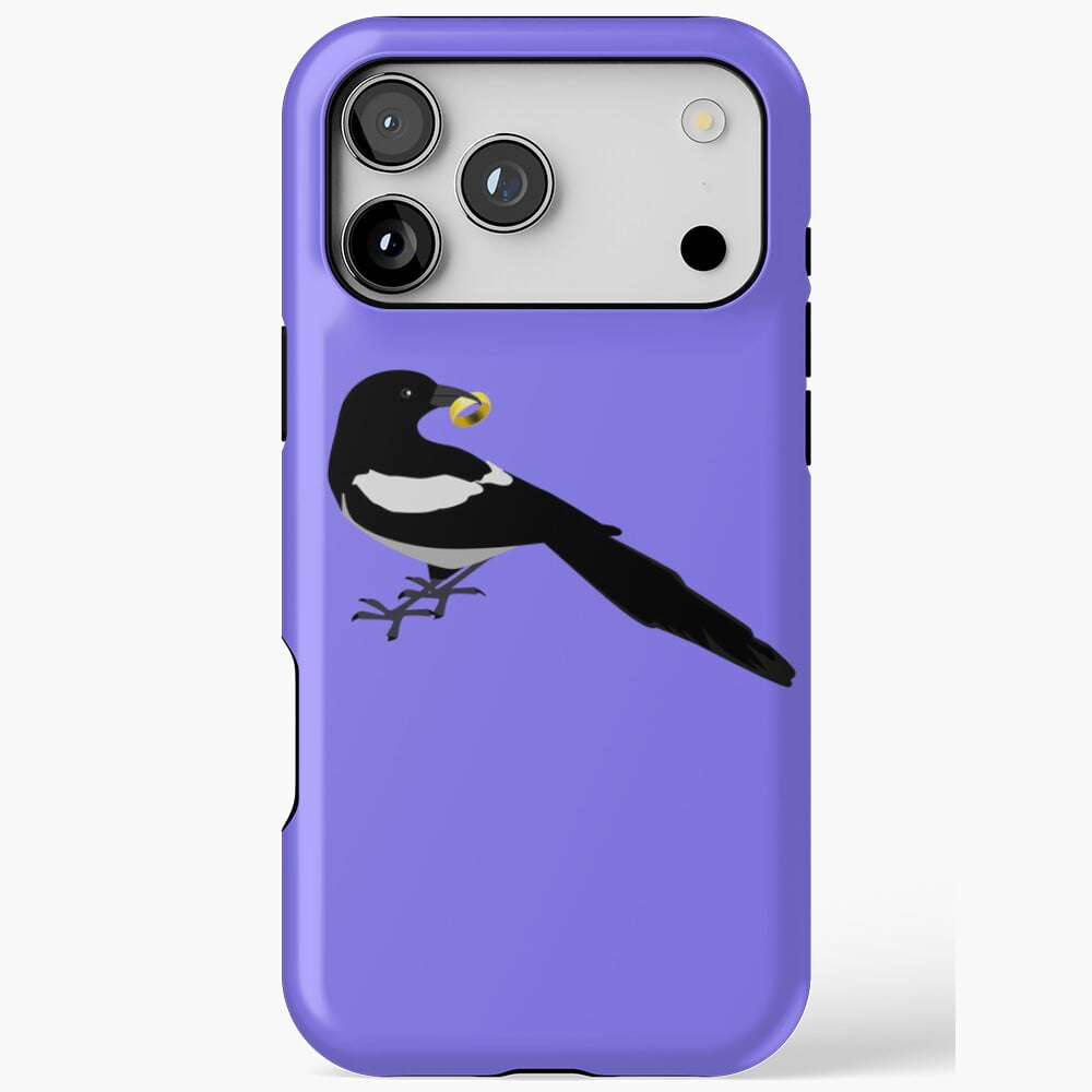 Magpie Legendary Bird Illustration Artwork Protective and Compatible ...