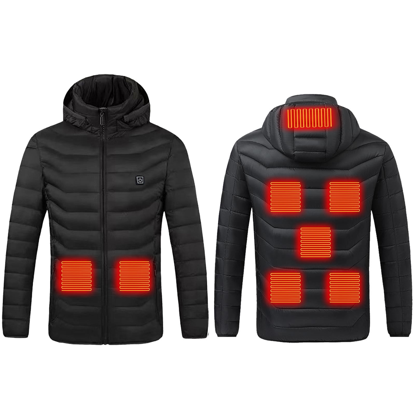 Magroz Heated Jacket for Women Men with 8 Zones Heating 2025 Zip Up ...