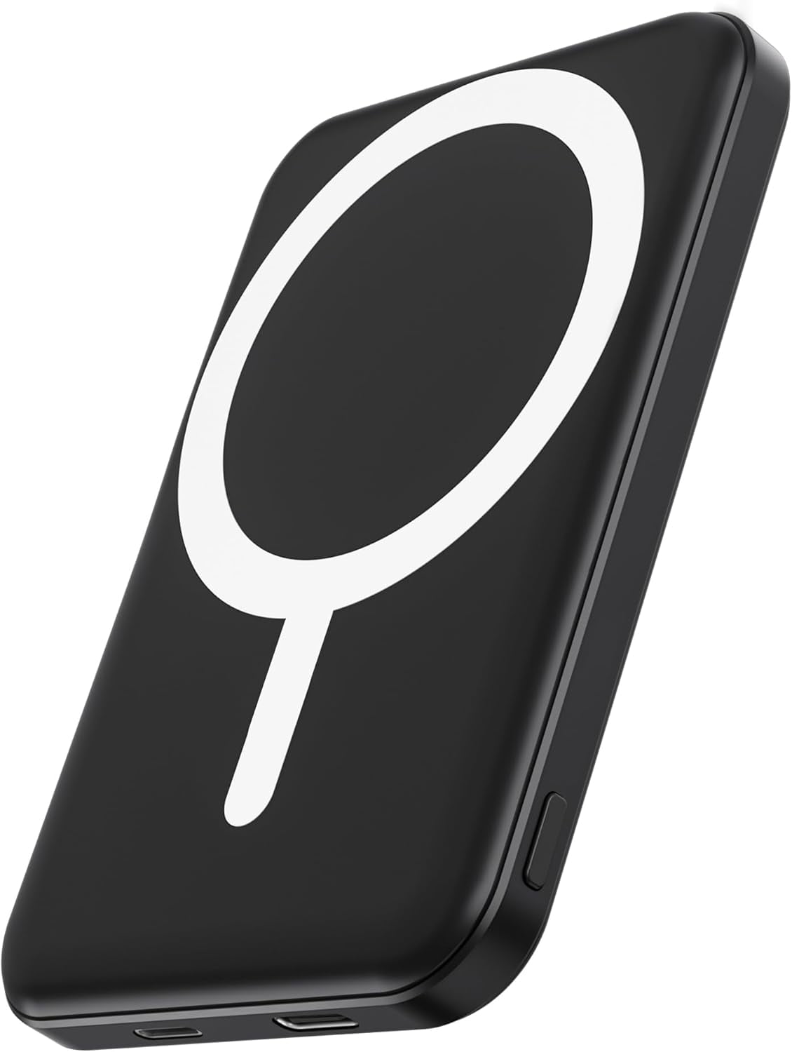 for Magsafe Battery Pack, 5000mAh Magnetic Power Bank with Type-C Cable ...