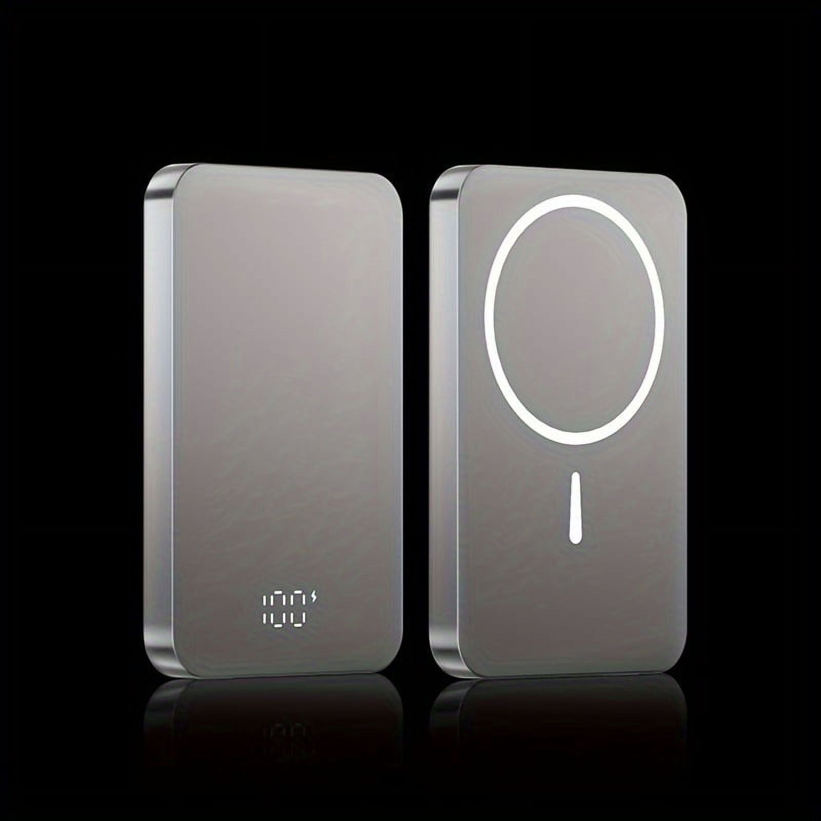 For Magsafe Battery Pack, iPhone Wireless Portable Charger, Ultra-Thin ...