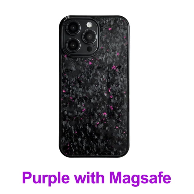 Magsafe Gloss Carbon & Forged Carbon Fiber TPU Phone Case for iPhone 13 ...