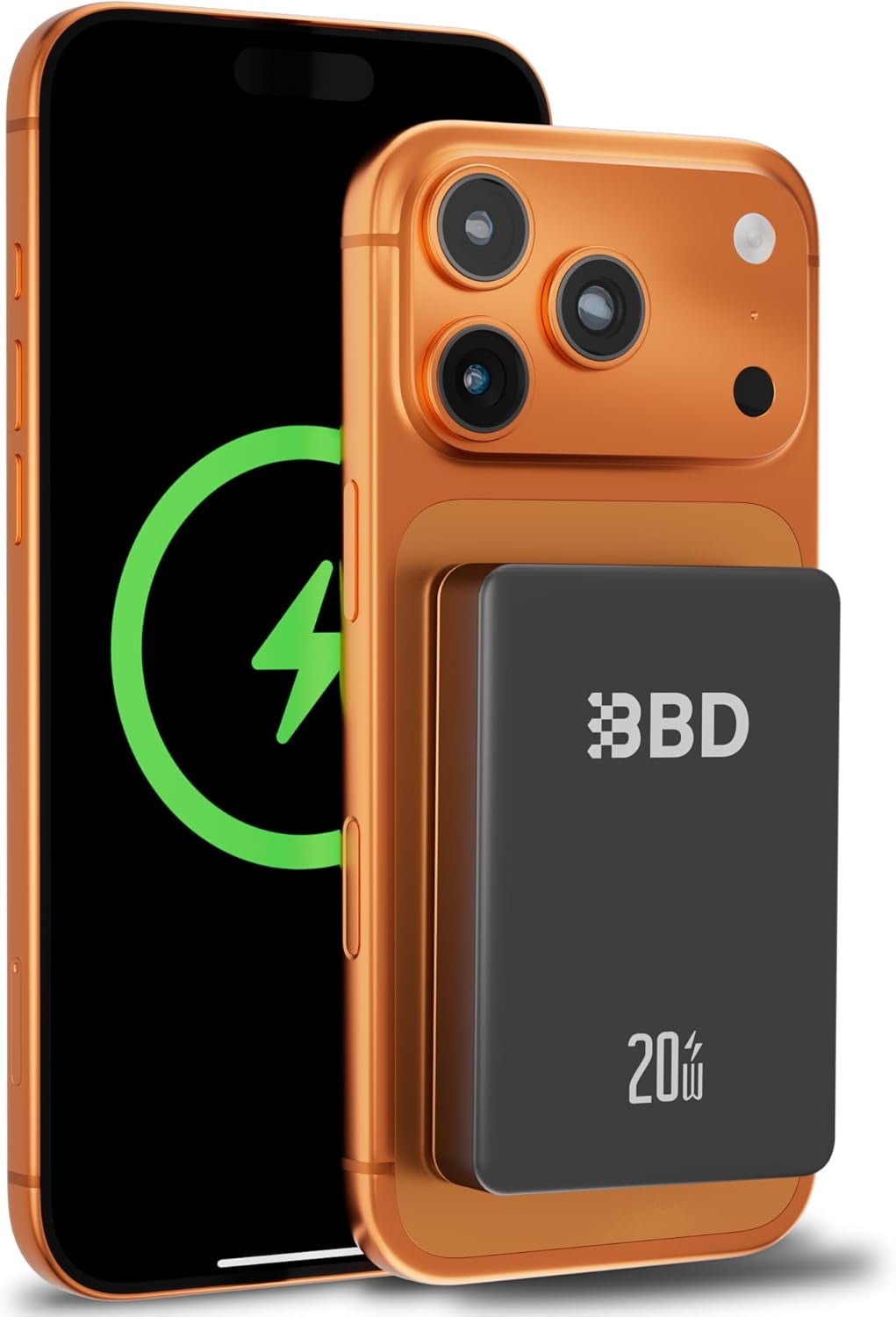 Magsafe Portable Charger,10000mAh Magnetic Power Bank Fast Charging PD ...