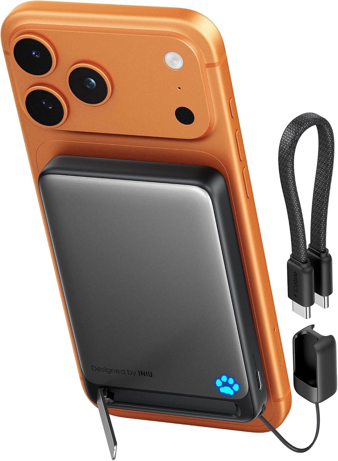 for Magsafe Power Bank, Slimmest 10000mAh Qi2 Certified 15W Magnetic ...