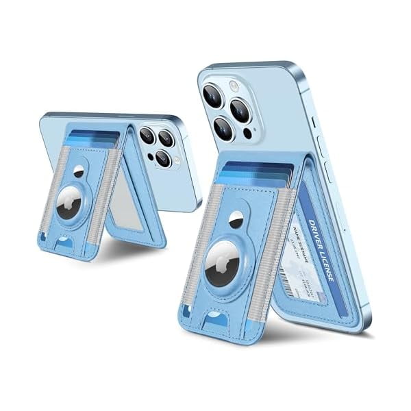 for Magsafe Wallet with Airtag Holder, Magnetic Wallet for iPhone 16/15 ...