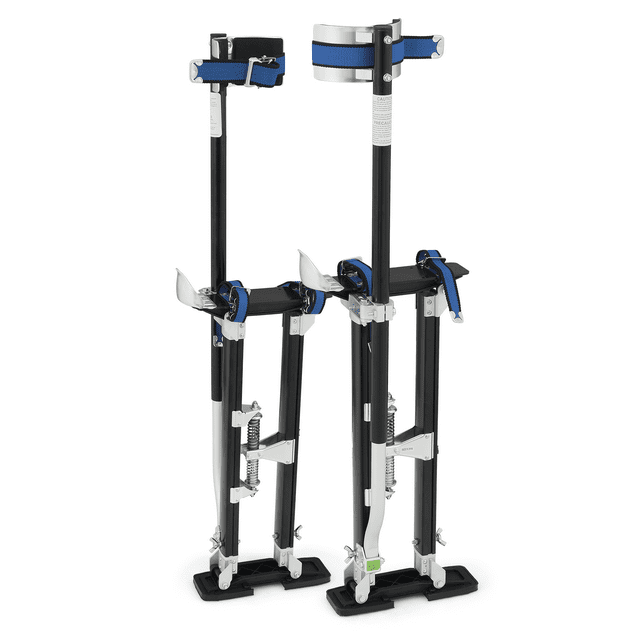 Magshion 1 Pair Drywall Stilts 24-40 inch Adjustable Aluminum Tool ...
