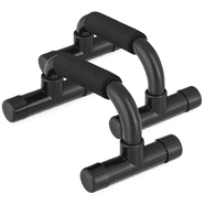 SPRI Push-Up Bars, Pair, Sturdy Push-Up Stands, Black - Walmart.com