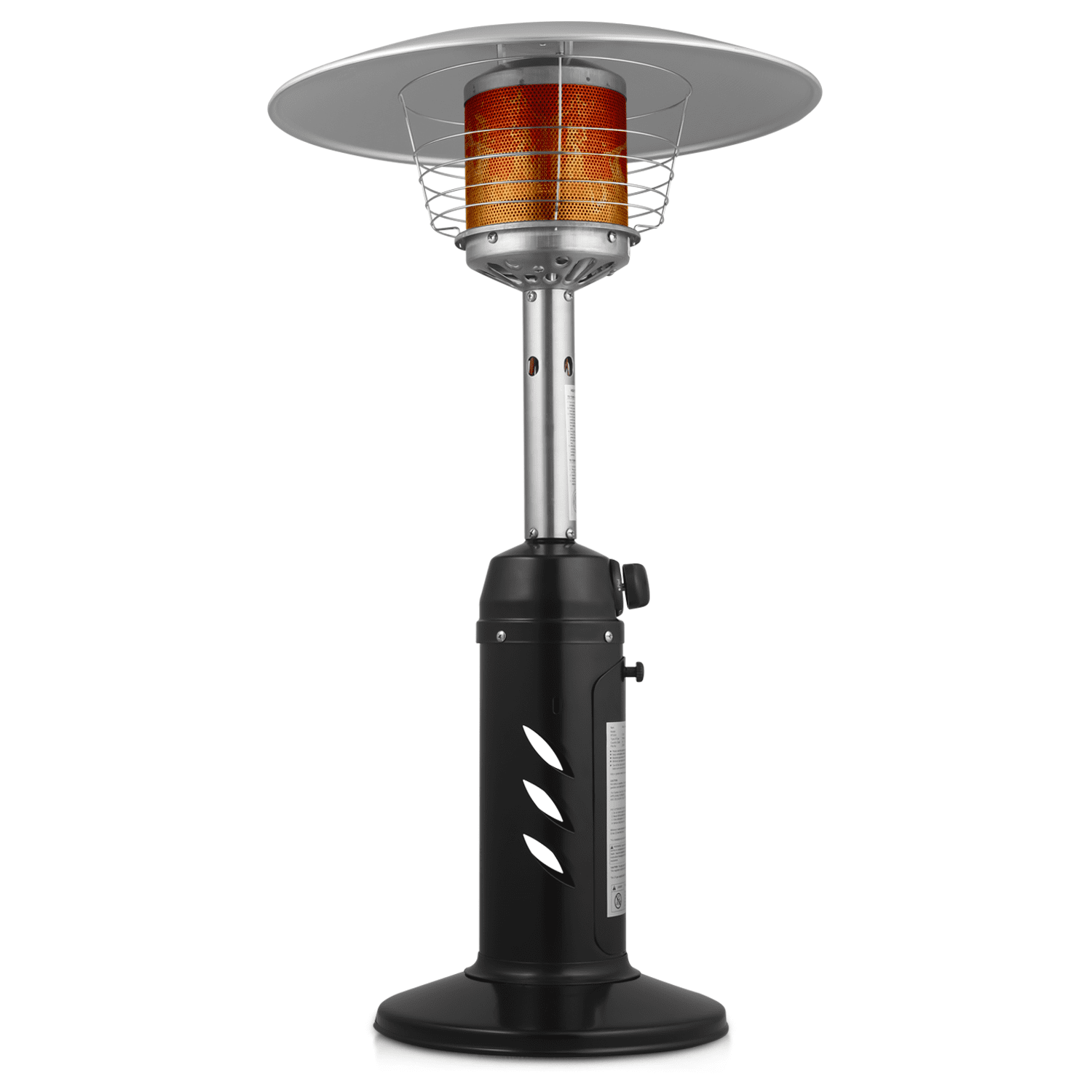 Magshion Stainless Steel Tabletop Patio Heater, 11,000 BTU Propane Gas ...
