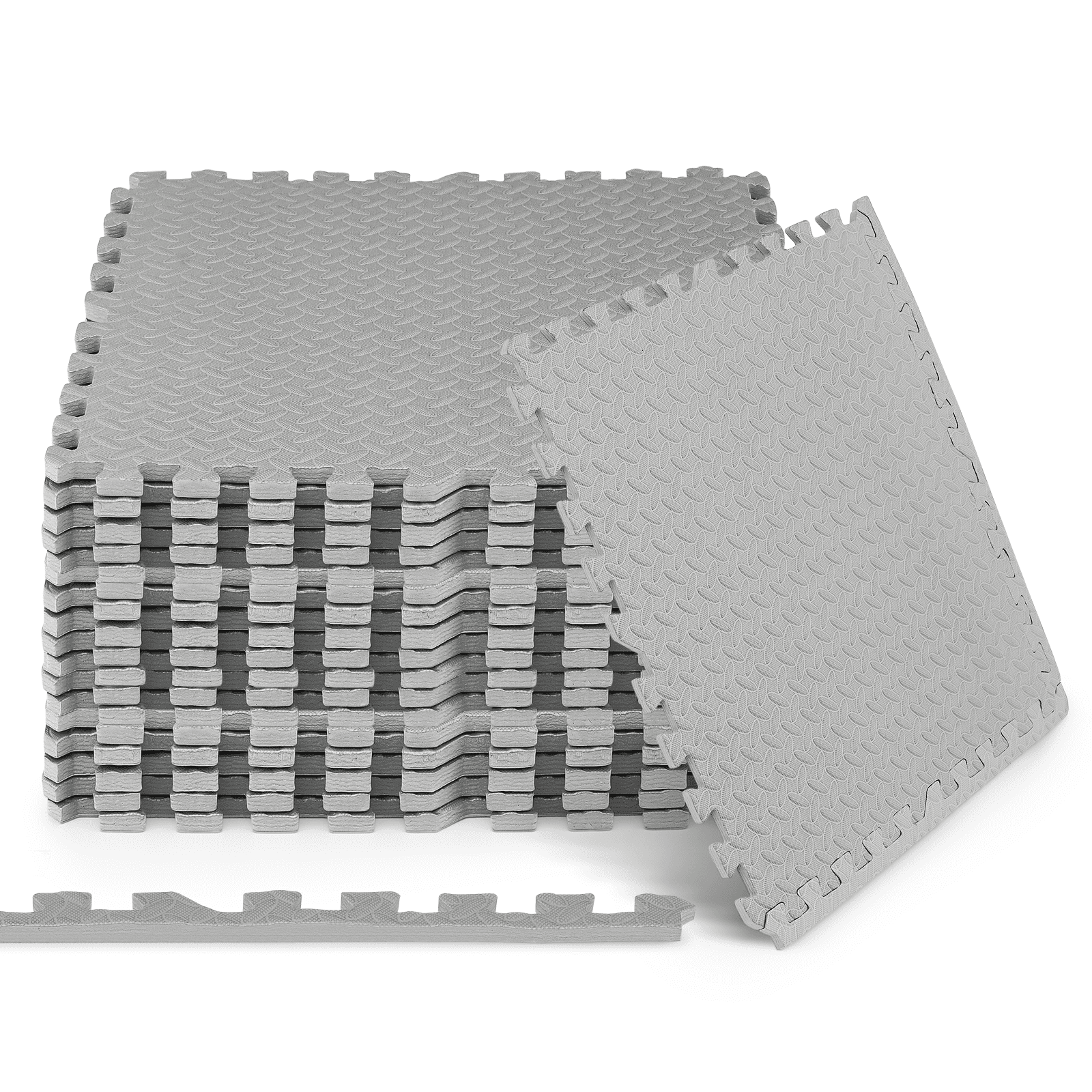 Magshion 18 Tiles Puzzle Exercise Floor Mat EVA Foam Interlocking Tiles ...