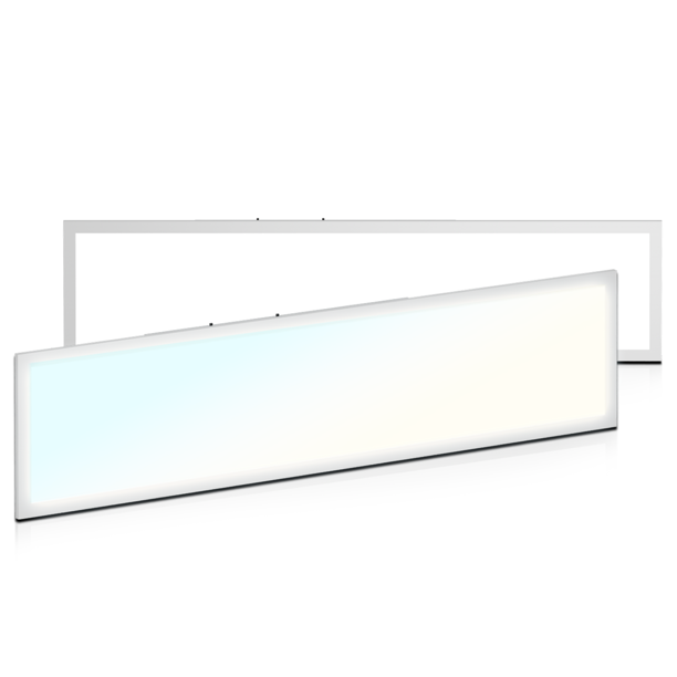 Magshion 2 Piece 1x4 LED Flat Panel Light, 3 Color Selectable - LED ...