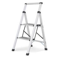 Magshion 3 Step Ladder Folding Portable Step Stool with Tools Tray ...