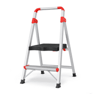 ZENY Heavy Duty 3 Step Folding Utility Ladder with Wide Anti-Slip ...