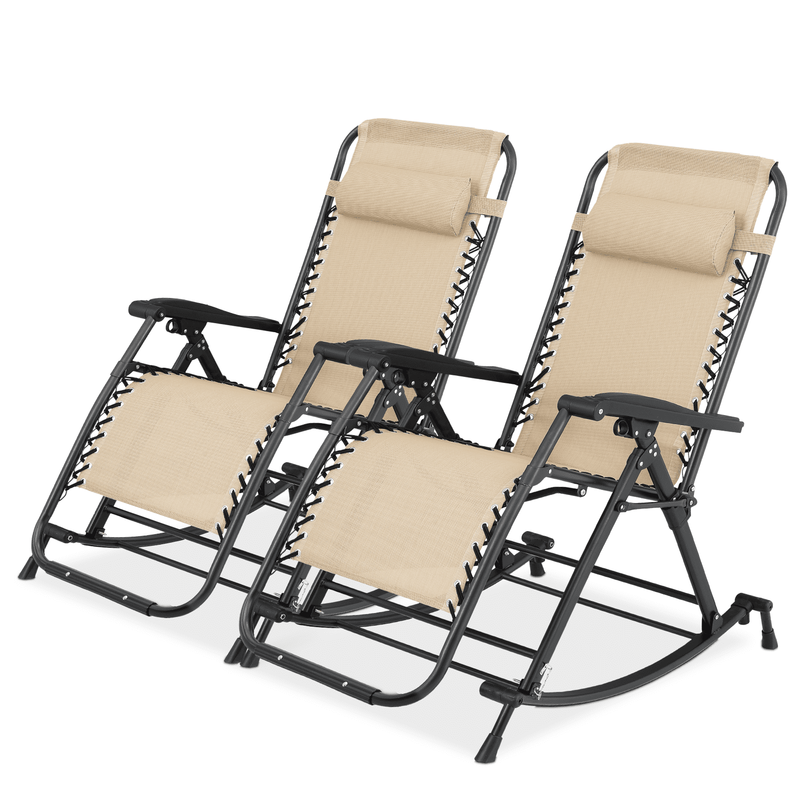 Free Shipping! Magshion 2Pcs Zero Gravity Lounge Chairs, Adjustable ...