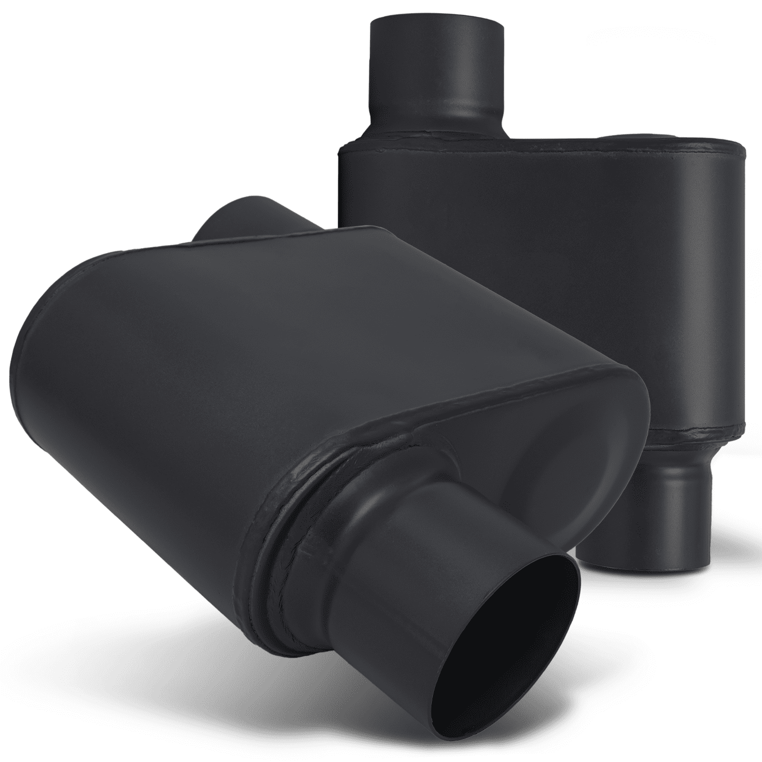 Magshion 3 Inch Inlet/Outlet Straight-Through Round Straight Cut ...