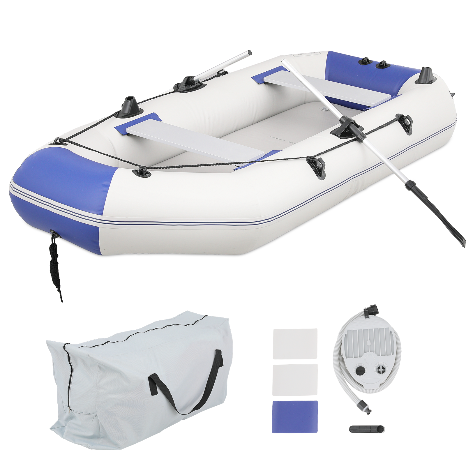 BRIS 13Ft Inflatable White Water River Raft Inflatable Boat Floating ...