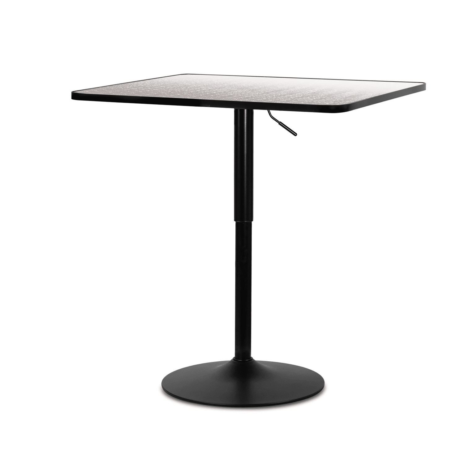 Magshion 31.5" Rectangle Bistro Bar Table, Adjustable Height Pub Table ...