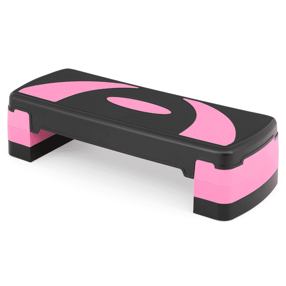 Magshion 31" Height Adjustable Aerobic Stepper, Exercise Step Platform ...