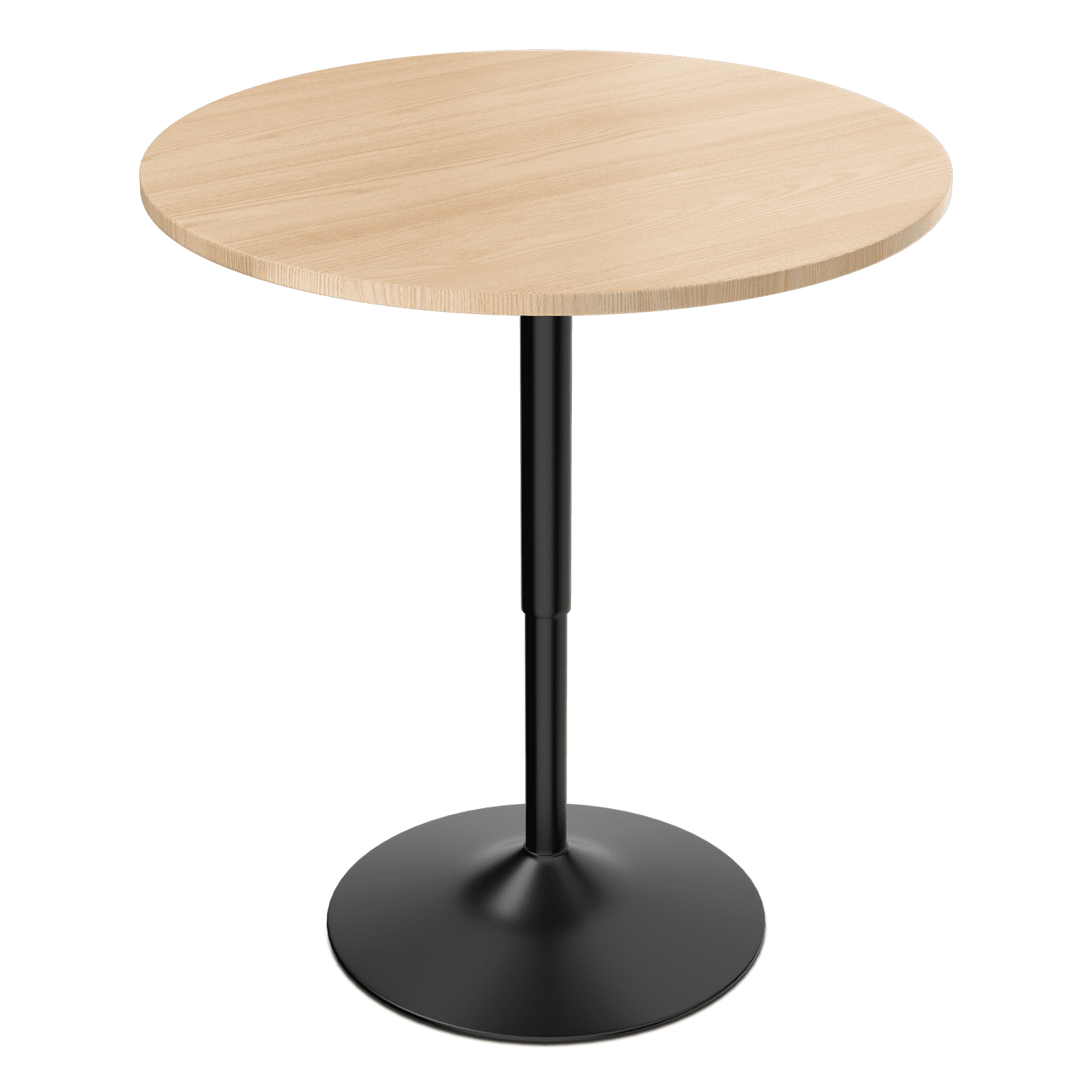 Magshion High Top Large Circle Bar Table, Adjustable Height 26"-35 ...