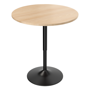 Free Shipping! Winsome Obsidian Round Pub Table with MDF Wood Top, Legs ...