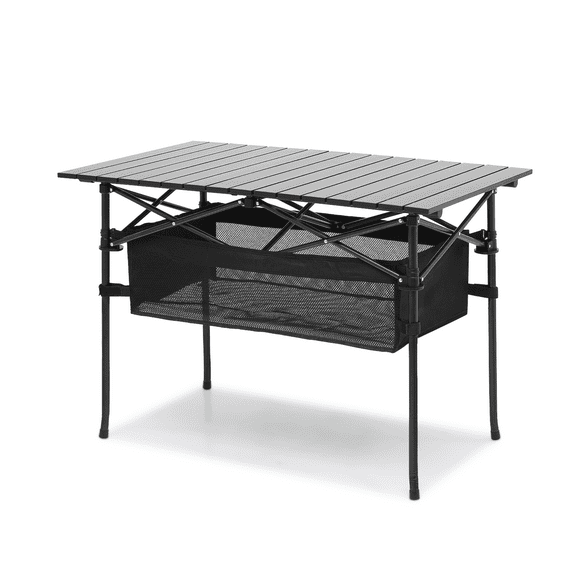 Aluminum Roll Up Table Folding Camping