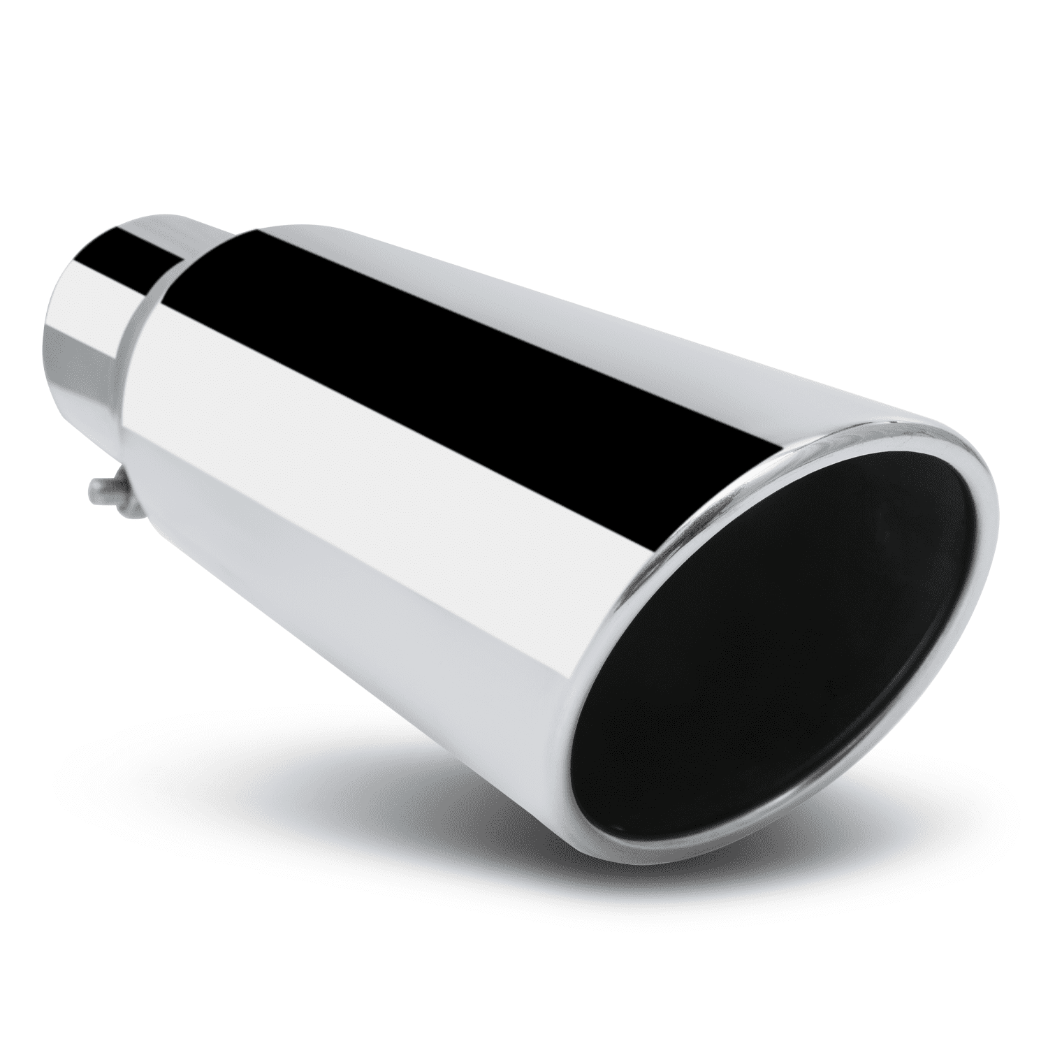 Magshion 4" Inlet 6" Outlet 12" Stainless Steel Exhaust Muffler Tip ...