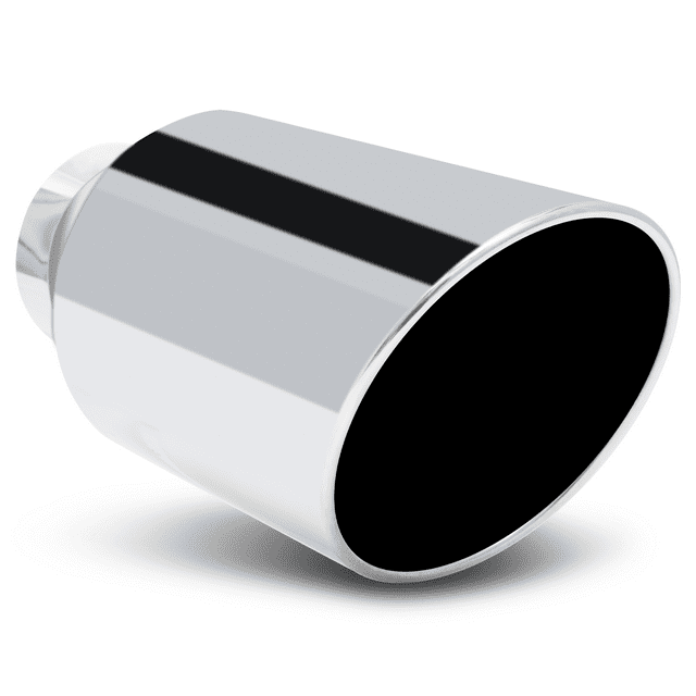 Magshion 4" Inlet 8" Outlet Stainless Steel Muffler Tip Straight ...