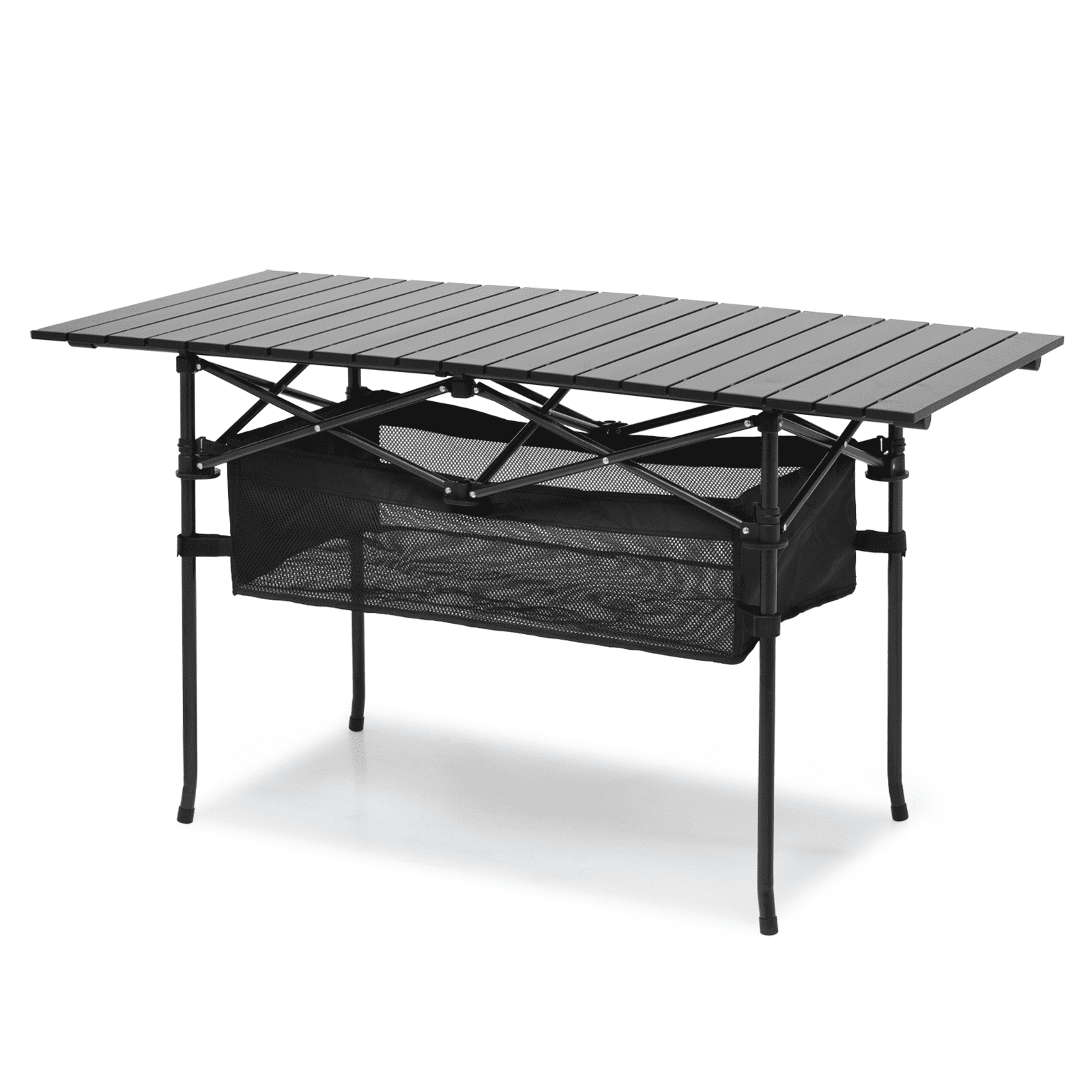 "Magshion 40"" Collapsible Portable Metal Camping Table with Carry Bag ...