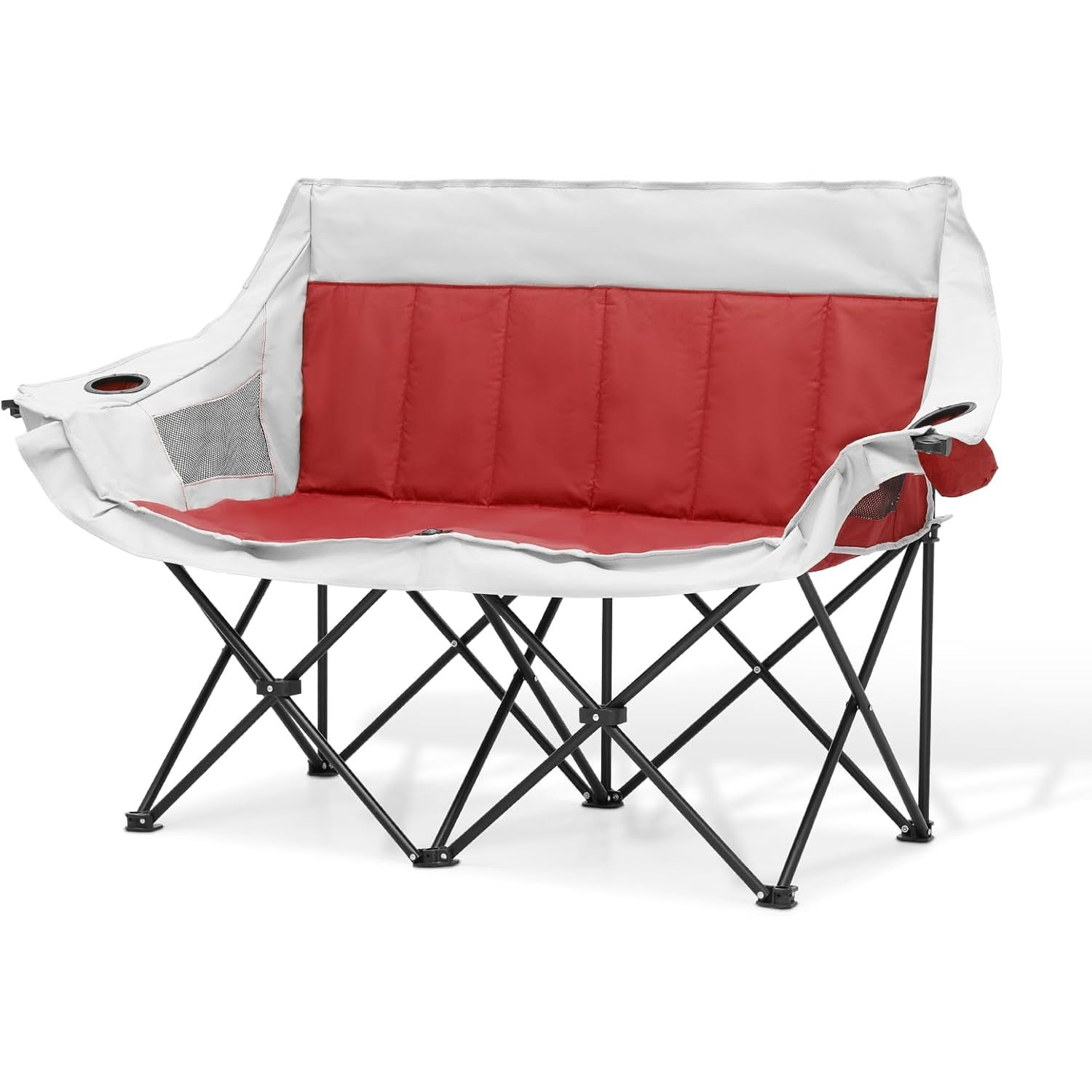 Magshion 40-Inch Folding Double Camping Loveseat Heavy-Duty Portable ...