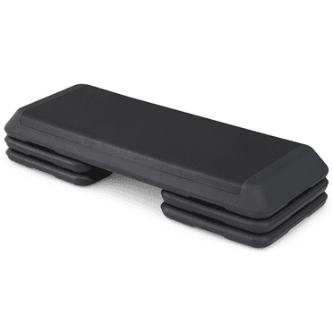 Yes4All Adjustable Aerobic Step Platform, 40 in x 16 in with 4 Risers ...