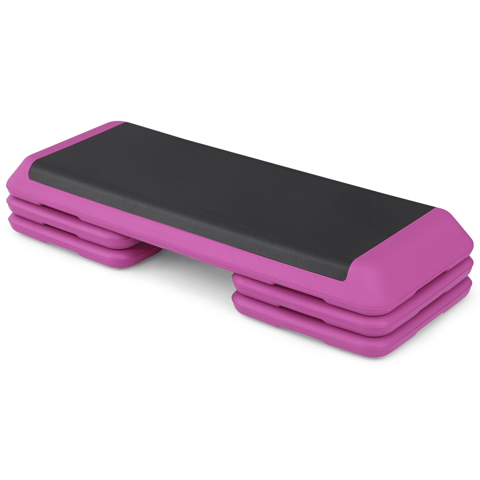 Magshion 43'' Aerobic Exercise Stepper Platform with Adjustable Risers ...