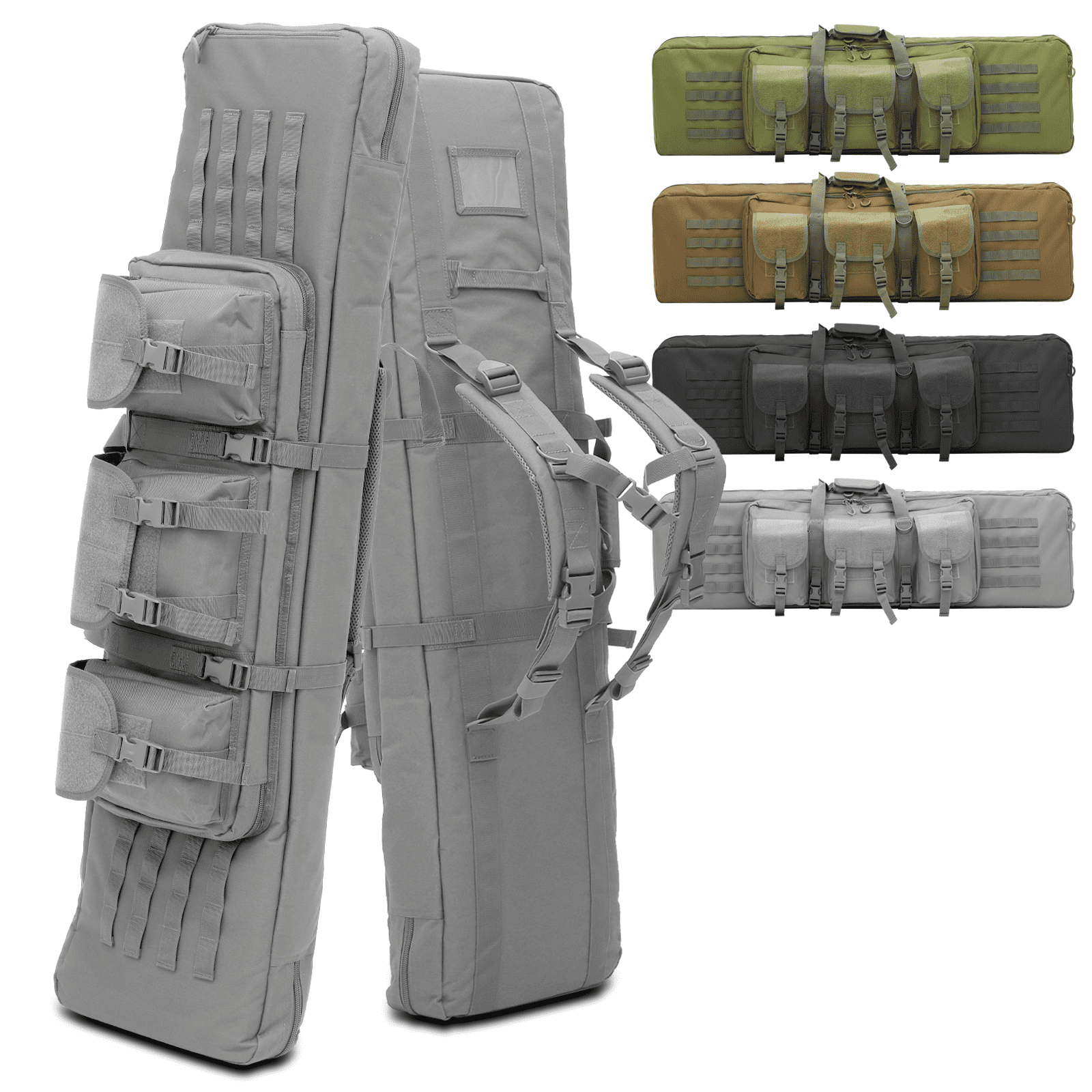 Magshion 47 inch Soft Case, Padded Storage Bag Carrying Backpack with ...