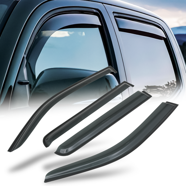 Magshion 4Pcs Smoke Window Visor Shade Vent Sun Rain Deflector Guard ...
