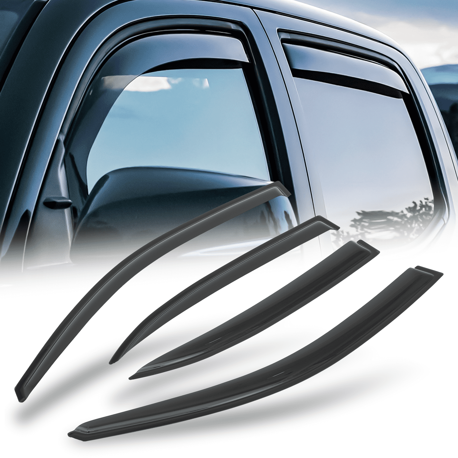 Chevy Malibu Rain Guards