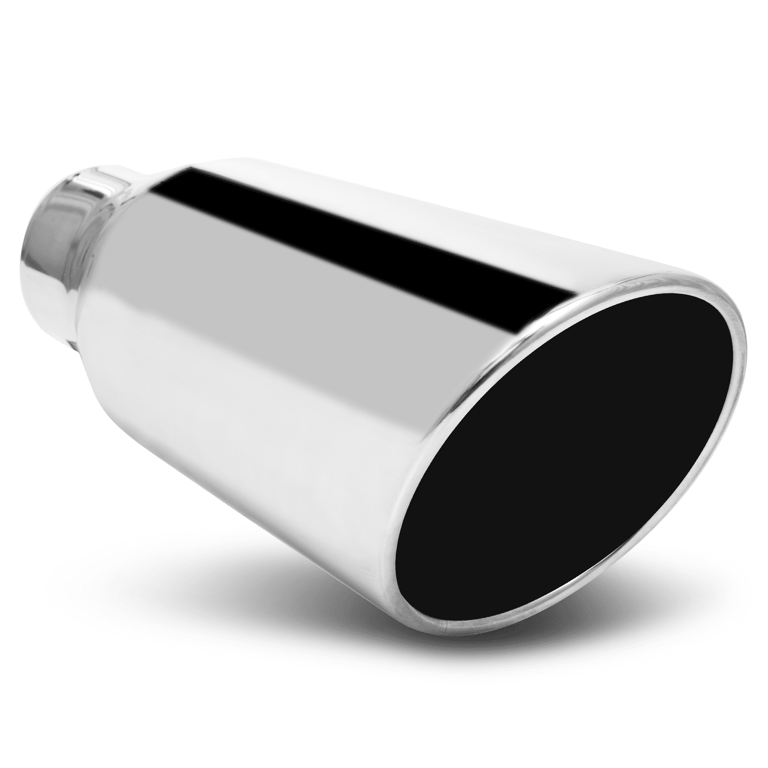 Magshion 5" Inlet 6" Outlet Stainless Steel 15" Exhaust Muffler Tip ...