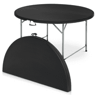 Free Shipping! Magshion 5.5FT Round Folding Table, Heavy Duty Plastic ...