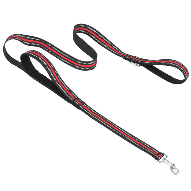 Magshion 5ft Long Pet Double Handle Dog Leash, Padded Traffic Handle ...