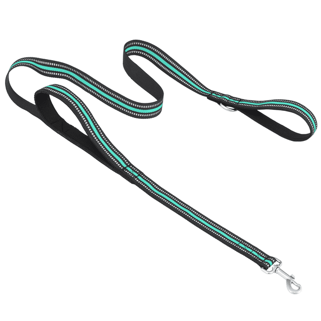 Magshion 5ft Long Pet Double Handle Dog Leash, Padded Traffic Handle ...