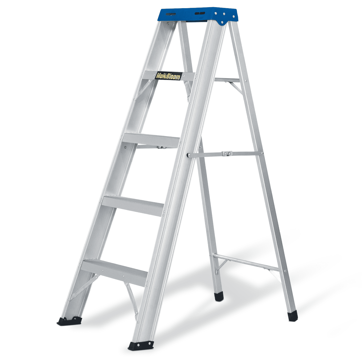 Magshion Aluminum Alloy 4 Step Ladder with Tool Tray, 331 lbs Capacity ...