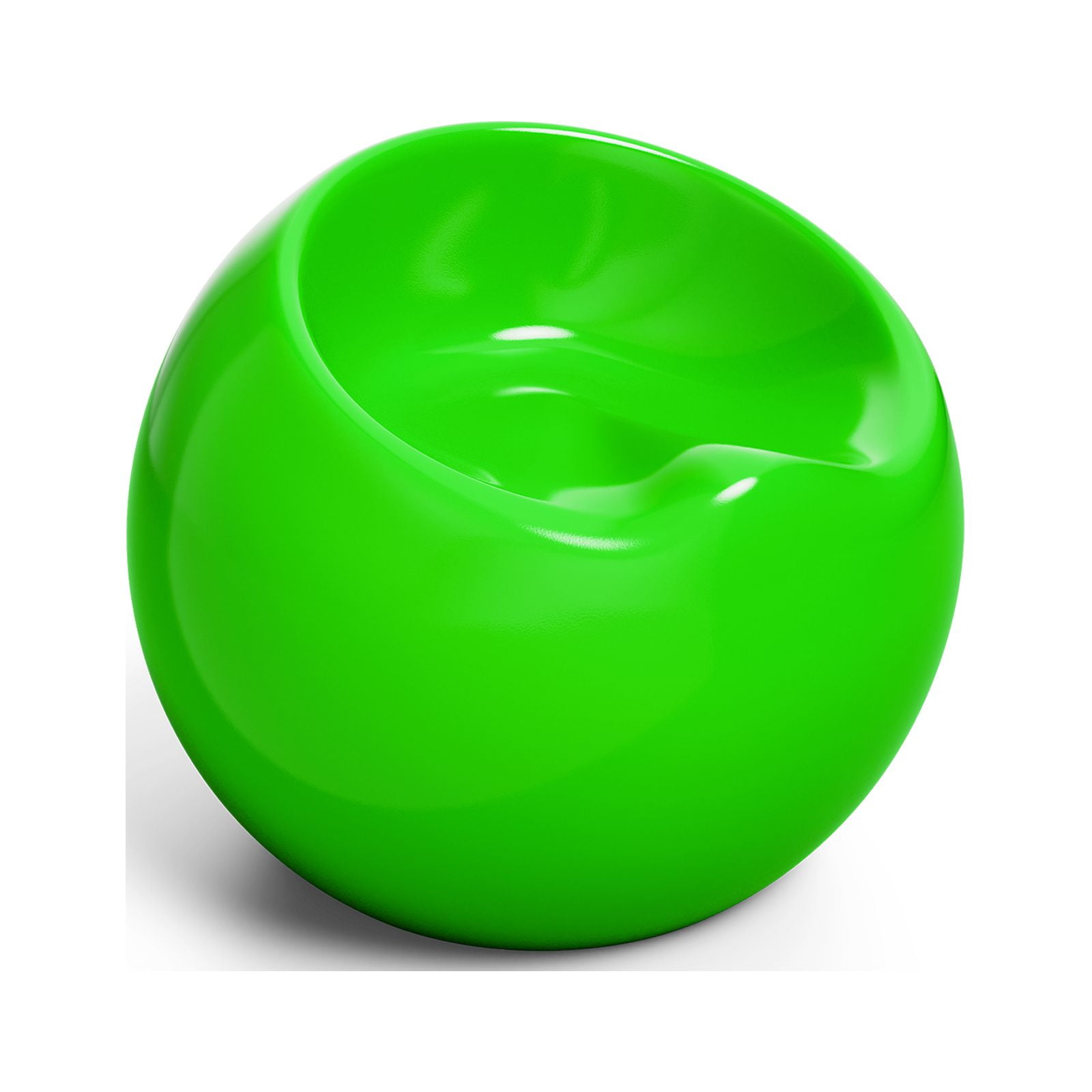 Magshion Round Ball Stool, Modern Armless Floor Sofa for Living Room ...